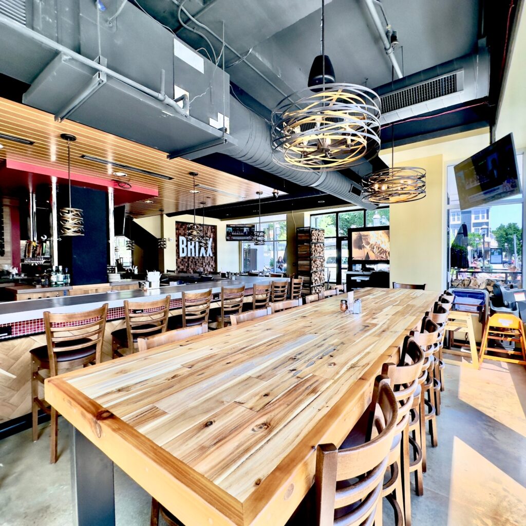 Brixx Wood Fired Pizza + Craft Bar – Gais Construction
